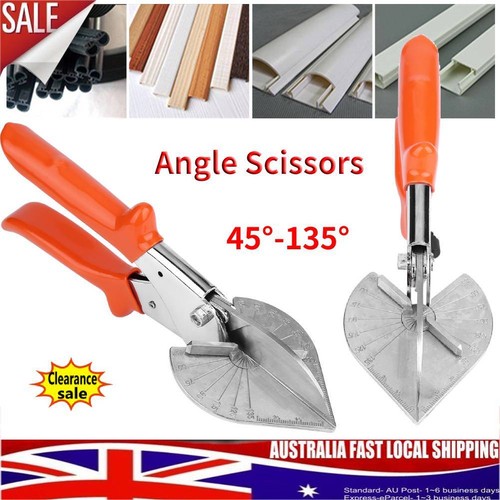 20-45mm Multi Angle Scissors Trim Mitre Fillet Shear Snips Wire Duct ...