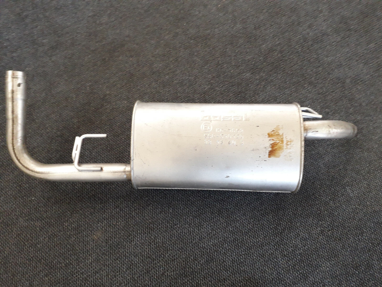 ORIGINAL Bosal Auspuff-Mittelschalldämpfer für Nissan Pathfinder R51 2 ...