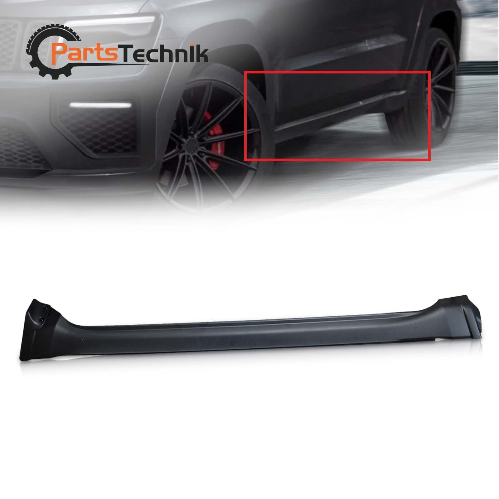 For 2014-21 Jeep Grand Cherokee Rocker Molding Panel Black 5NP51RXFAA ...