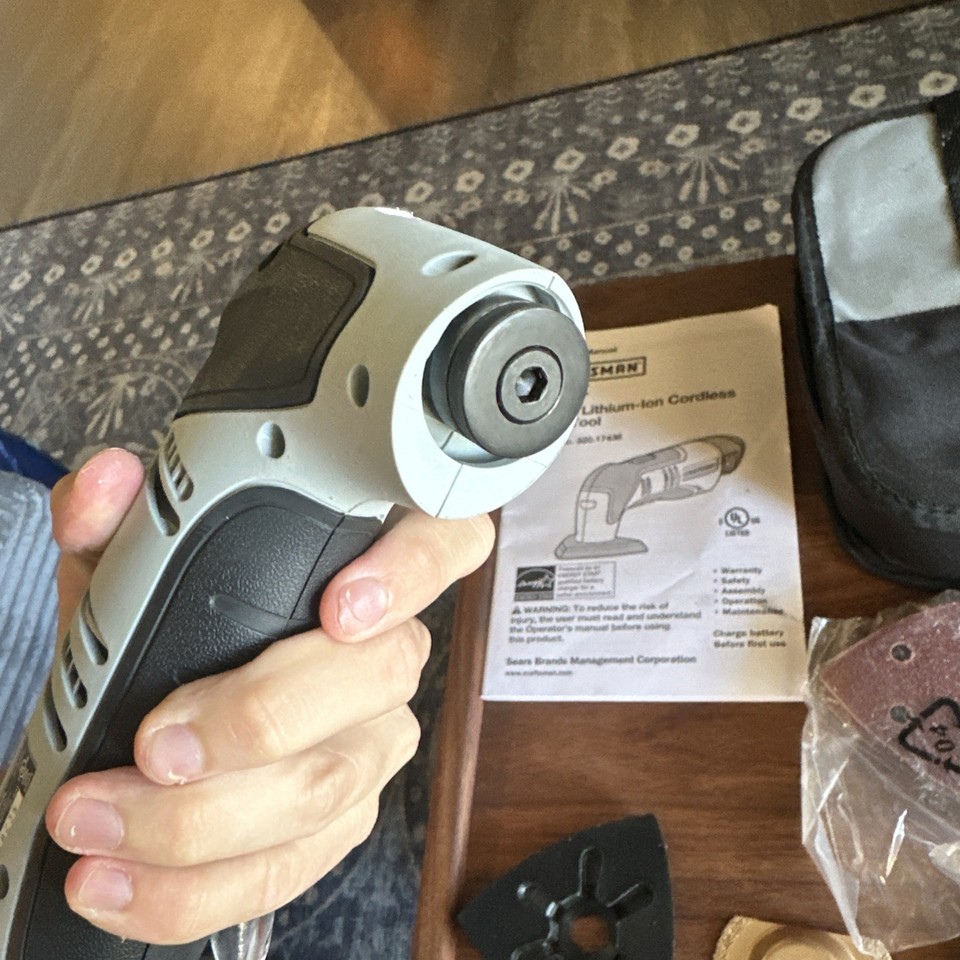 Craftsman Nextec Multi-Tool 320.61199 12V Oscillating Tool +Battery ...