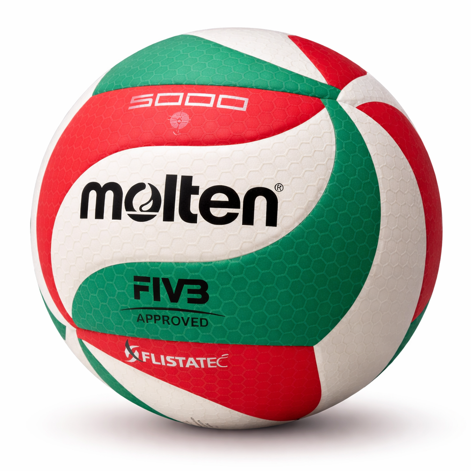 Molten V5M5000 Volleyball Size 5, Soft Touch, Indoor/Outdoor PU ...