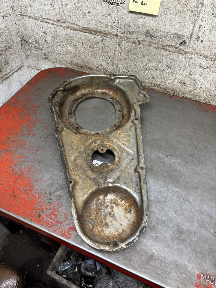 Vintage Harley Davidson Panhead Shovelhead Paughco Primary Cover | eBay