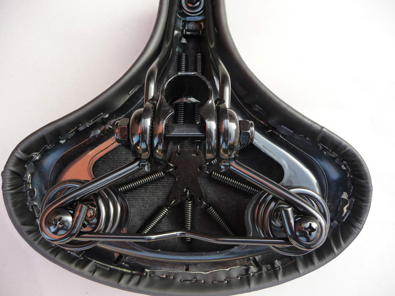 Saddle Bike Comfort Sprung Big Bum Gel Deluxe Spring Bicycle Cycles ...