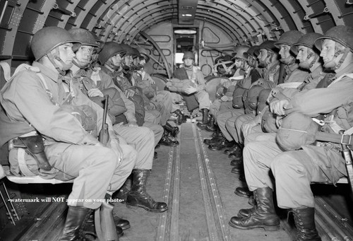 1944 D Day Invasion Paratroopers PHOTO US Army Airborne Operation ...