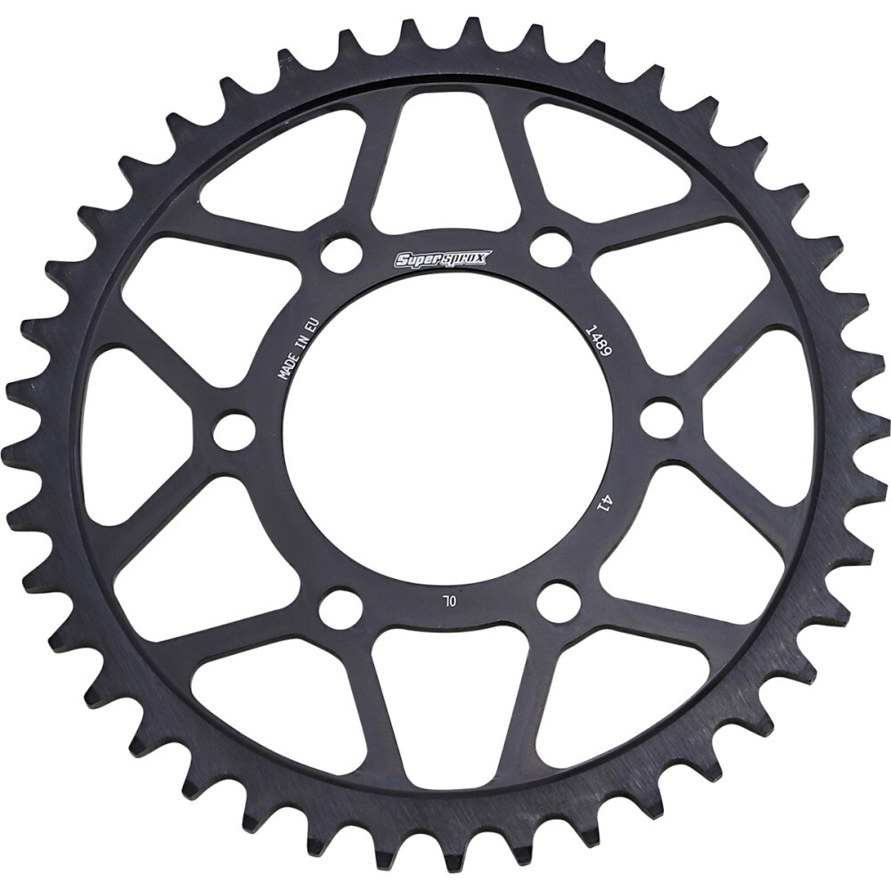 Supersprox Rear Sprocket Steel 41T-525 Blk Kaw | RFE-1489-41-BLK | eBay
