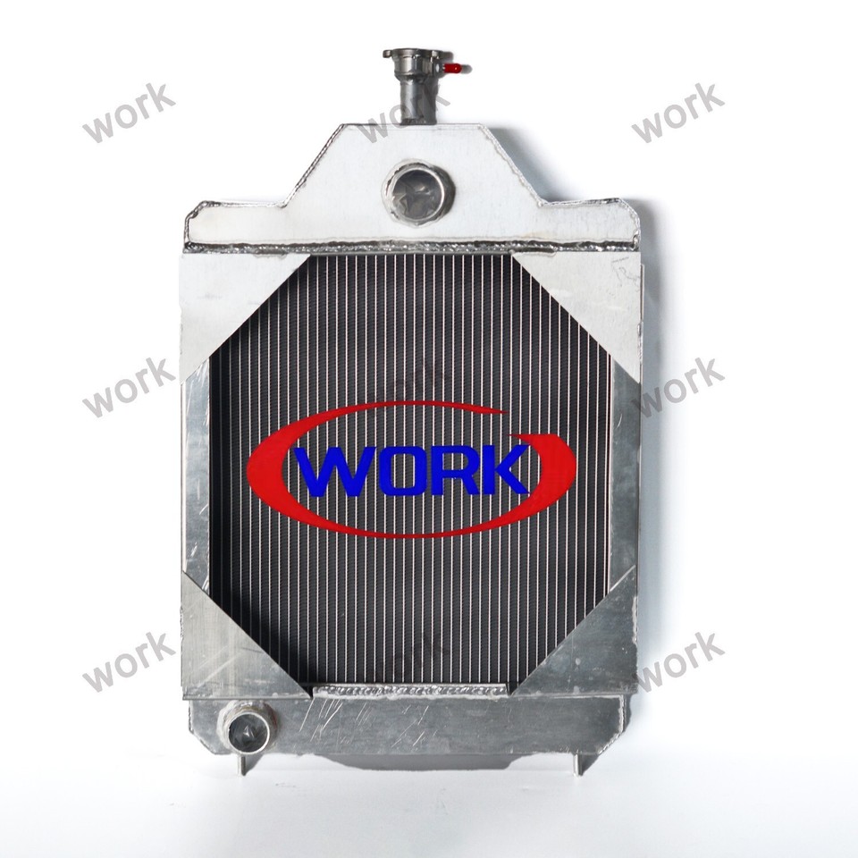 #D89103 Full Aluminum Radiator Fits Case IH 580C 584C 585C 586C Backhoe ...