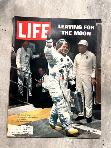 LIFE Magazine - Neil Armstrong, Apollo 11, Leaving for the Moon - July ...