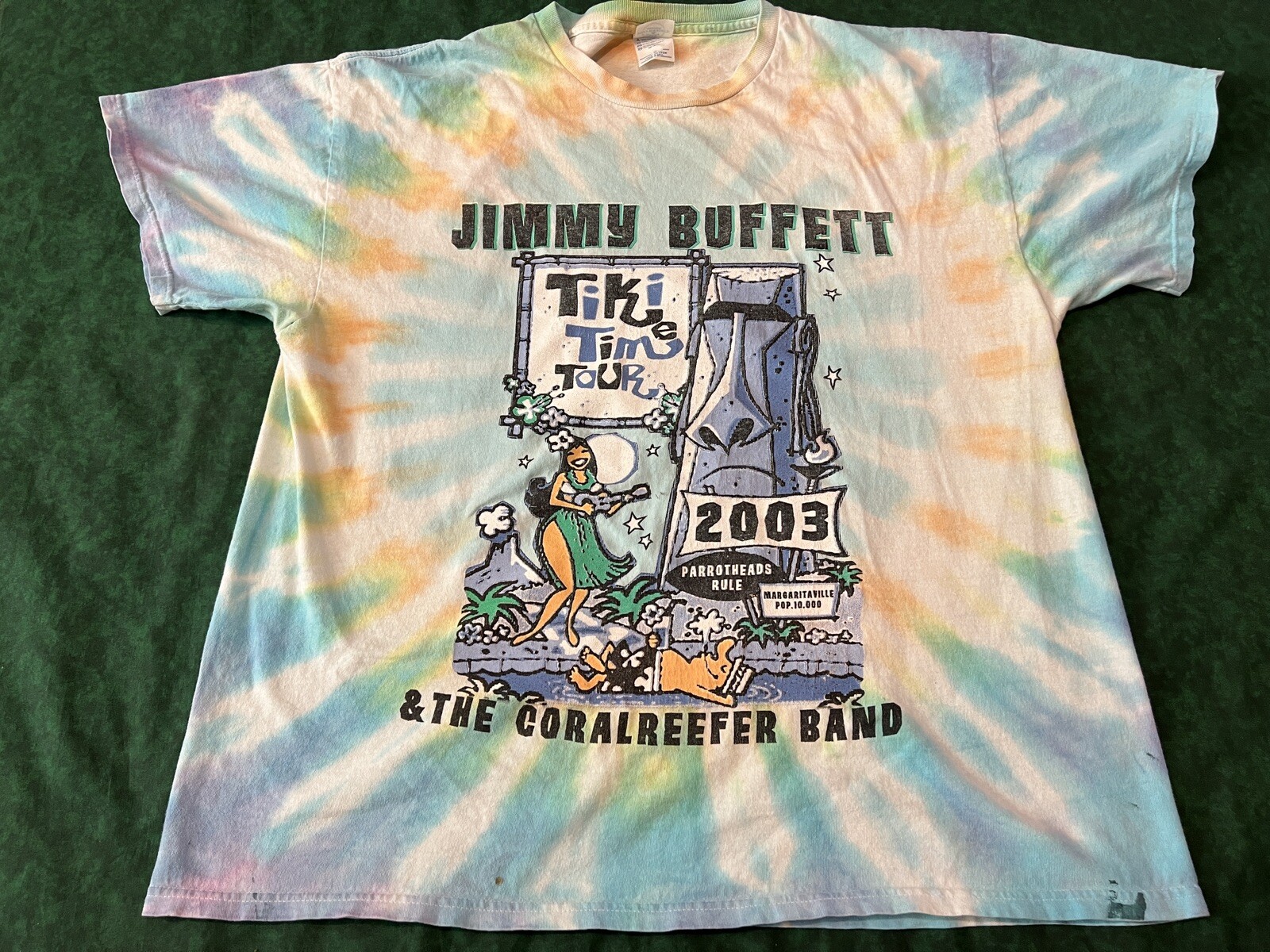 Vintage JIMMY BUFFETT & THE CORALREEFER - TIKI TIME T… - Gem