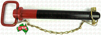 Tractor Drawbar Hitch Pin HD HT 1 1/8" (28.6 mm) Thick 8 1/4" (210 mm ...