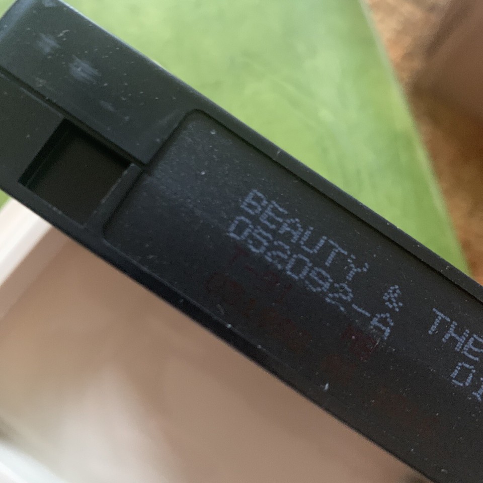 BEAUTY AND THE BEAST 1992 WALT DISNEY CLASSIC BLACK DIAMOND VHS shell ...