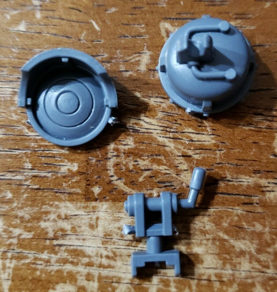 Warhammer 40k Astra Militarum Bits Tank Accessories Sprue Turret ...