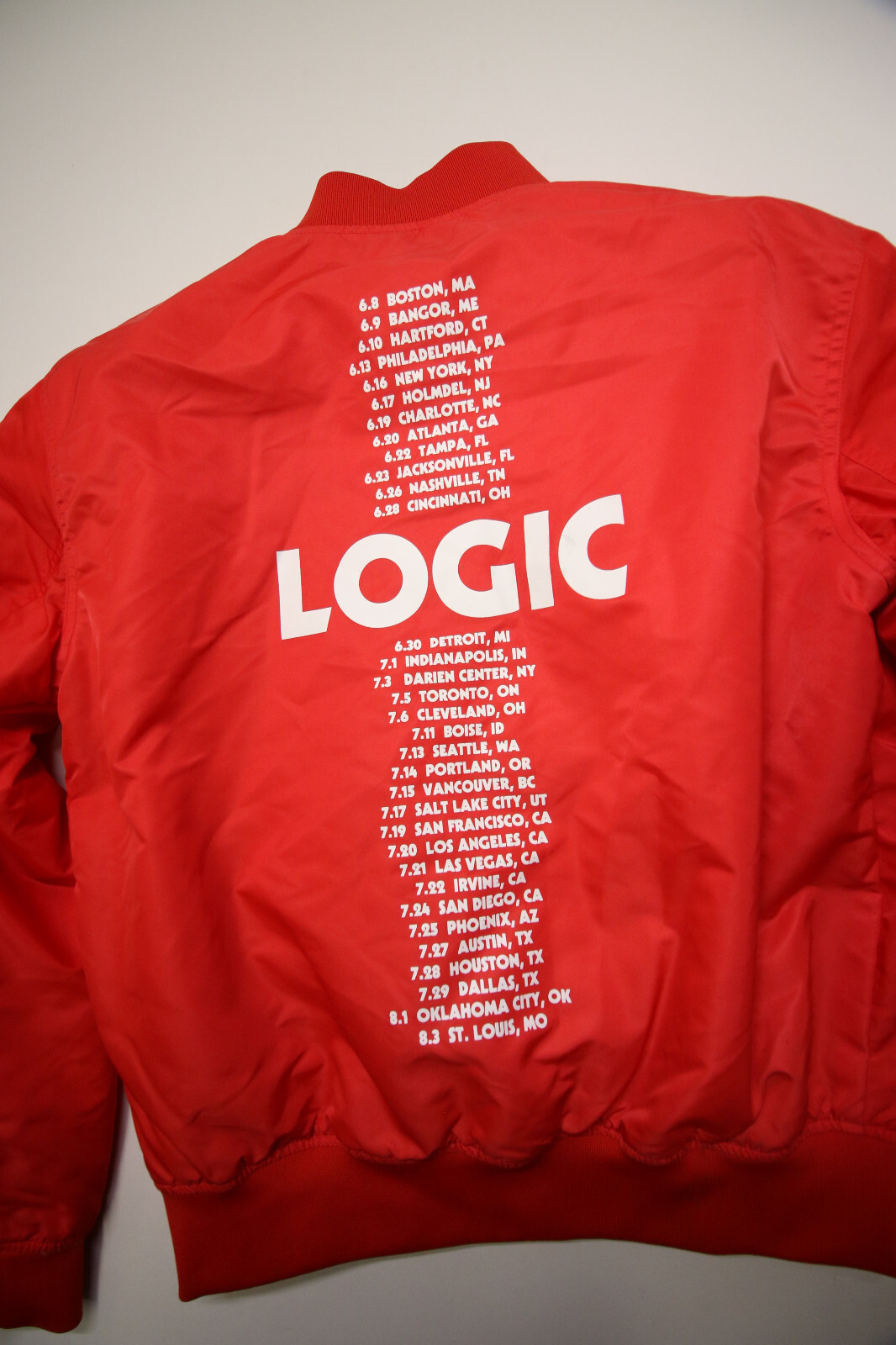 Logic Bobby Tarantino Vs Everybody Bomber Jacket Mens… - Gem