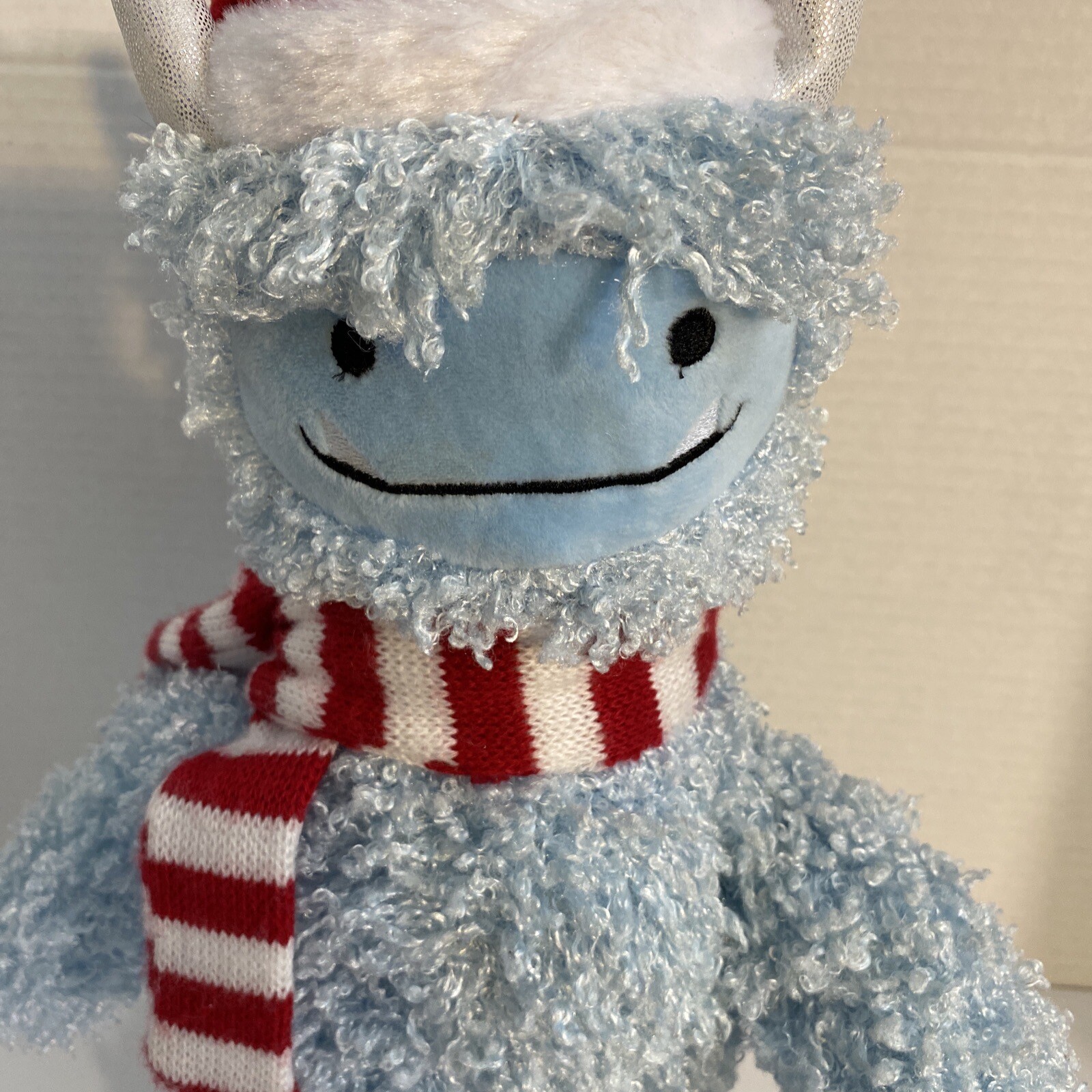 Gemmy Blue Yeti Monster Singing Dancing Christmas Toy Decor Video for ...