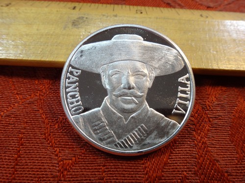 Pancho Villa (Hat) 1 Ounce .999 Silver Round - Free S&H USA | eBay