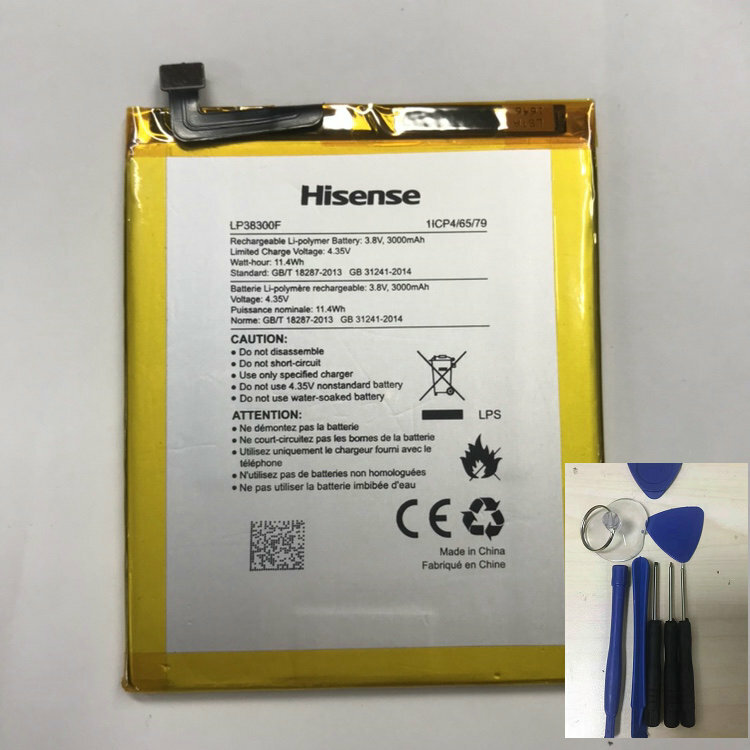 1pcs New Battery For Hisense E76 Telefon Batterie LP38300F 3000mAh | eBay