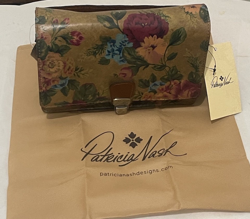 Patricia Nash Locri Vintage Victorian Garden Collection Crossbody NWT ...