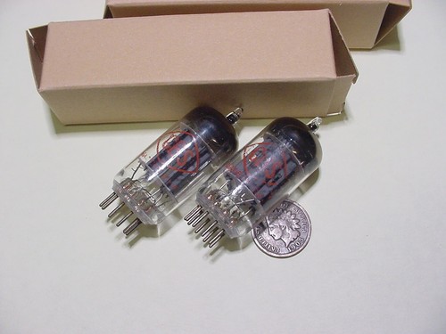 CBS 12AX7 TUBE PAIR (circa 60s US-made tested strong) *** | eBay