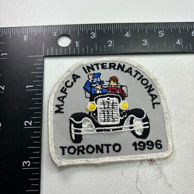 Vintage 1996 MAFCA INTERNATIONAL TORONTO Canada Patch MODEL A FORD CLUB ...