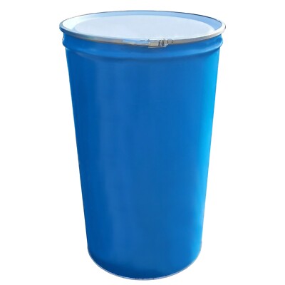 205L 45 Gallon Shipping Drum Tall Shipping Barrel Drum Container Bin ...
