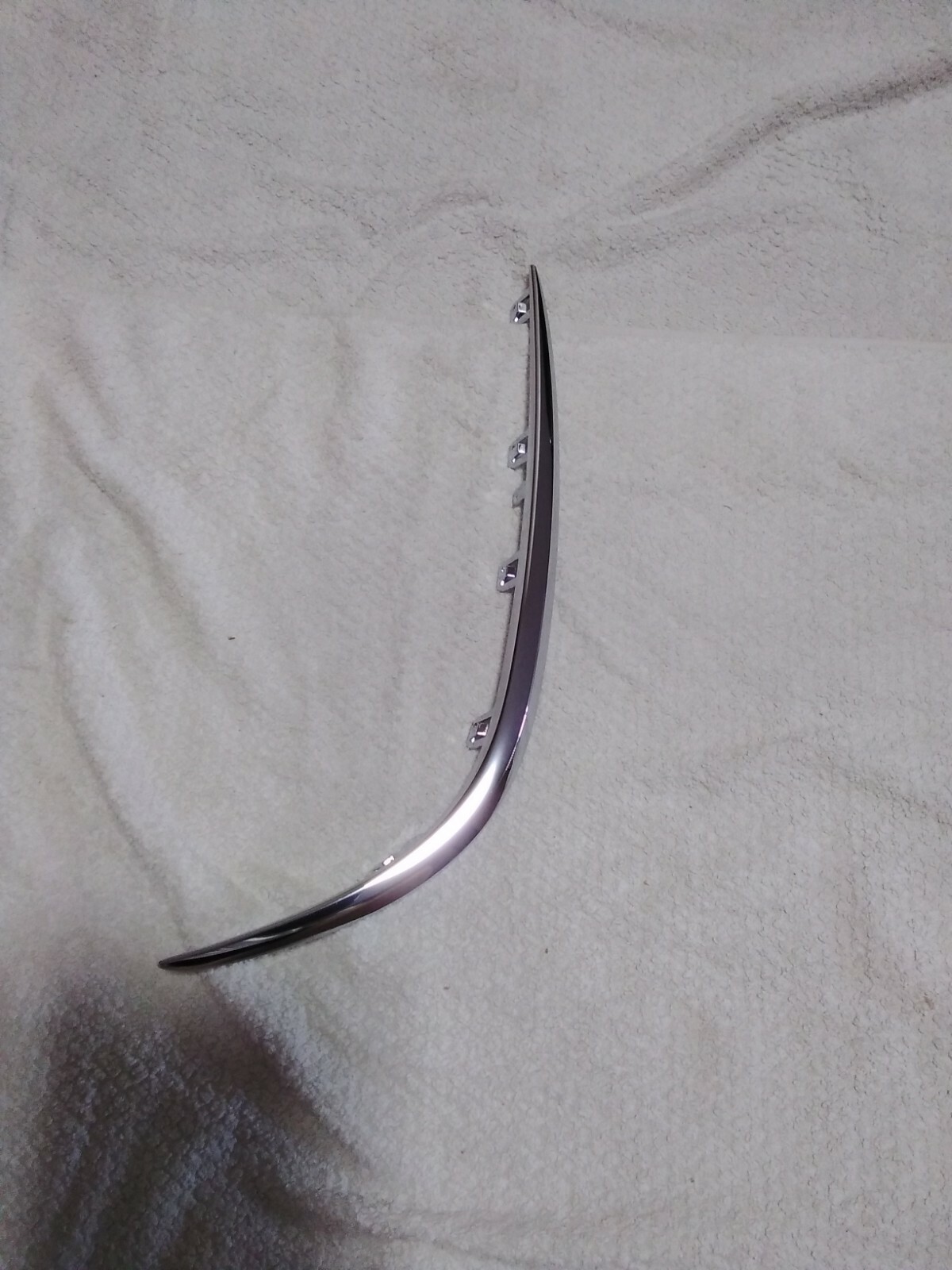 MERCEDES OEM 17-18 E400 Front Bumper Grille Grill-Trim Molding Left ...