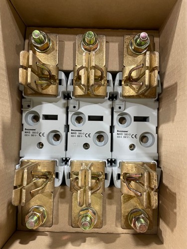 Bussmann 3 in box portafusible Bases NH3 SB3-D new in box | eBay