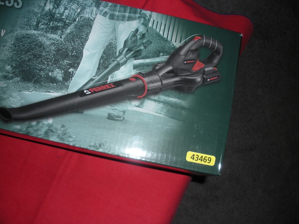 Ferrex 20V Li-Ion Cordless Blower With USED Battery AND Charger | eBay