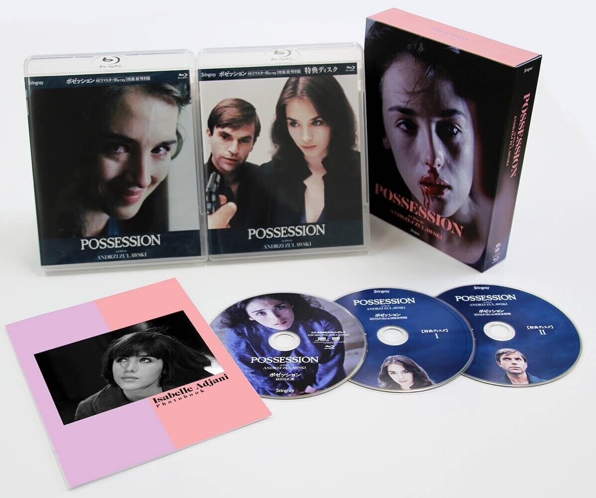 Isabelle Adjani Possession 1981 4K Remaster 3 Blu-ray+Photo book Japan ...