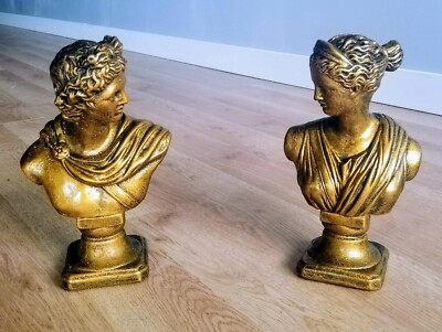 Greek Diana Apollo Bust Sculpture Home Decor Art | eBay