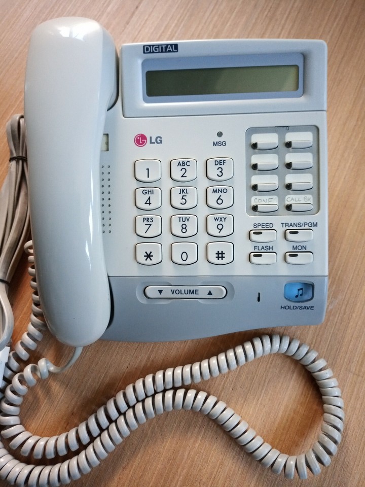 LG LDK 8 Button Digital Display Telephone Fully Tested LG Engineer ...