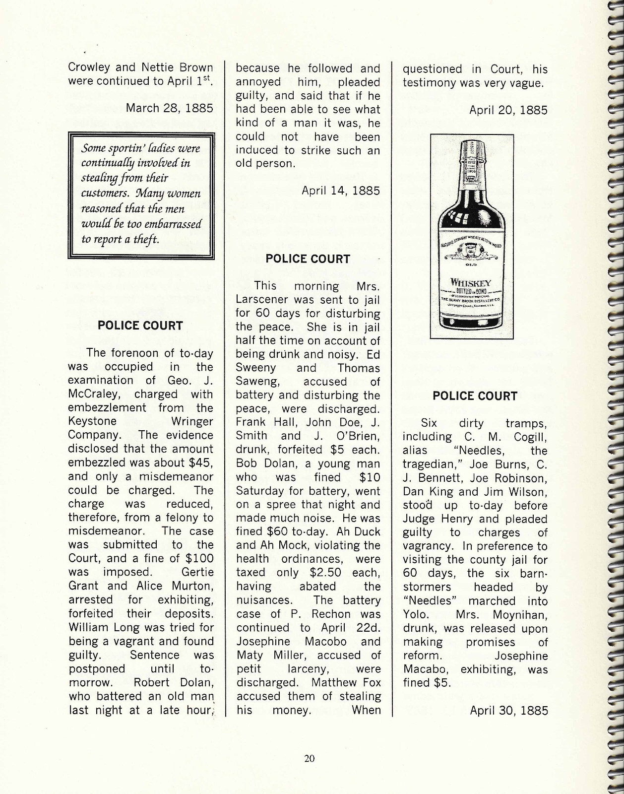 Early Risqué Prostitute History Sacramento Bordello Brothel ...