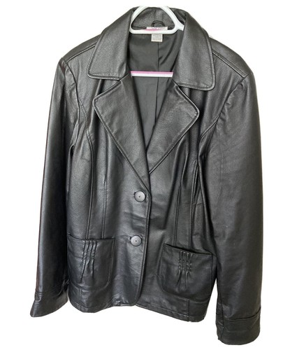 VINTAGE Collectable Capture LEATHER Jacket Women’s Size 18 | eBay Australia