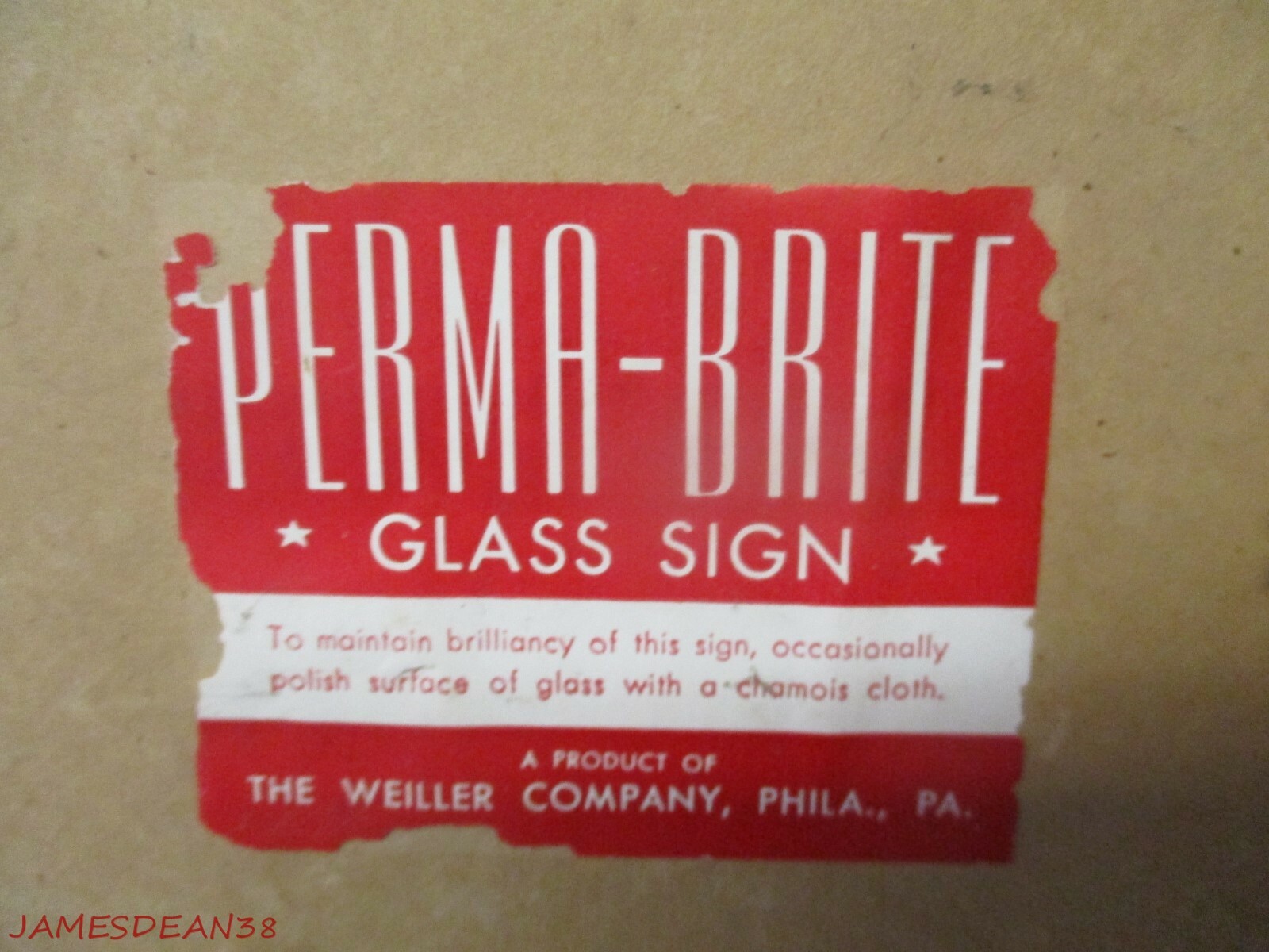 KLUNDS ICE CREAM DAIRY SIGN REVERSE PAINTED HUDSON WISCONSIN PERMA ...