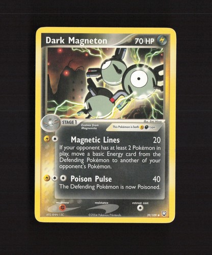 Dark Magneton 39/109 EX Team Rocket Returns Pokemon Card LP | eBay