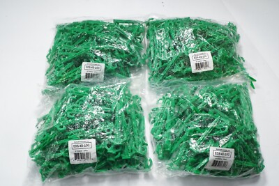 New Lot of 400 Contractor Grade BioStakes 4" Green Degradable Stake EDS ...