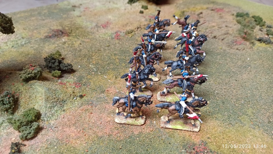 1/72 - 20mm Crimean British Lancers Cavalry - Strelets / pro painted | eBay