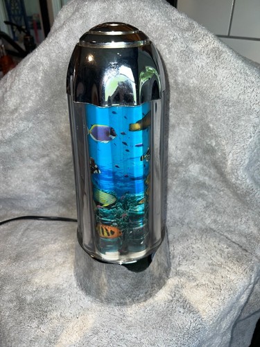 Vtg 1994 Fish Aquarium Ocean Revolving Motion Lamp Rabbit Tanaka TESTED ...