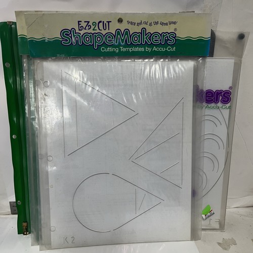 LOT Of five Accu-Cut Shape Makers Cutting Templates | eBay