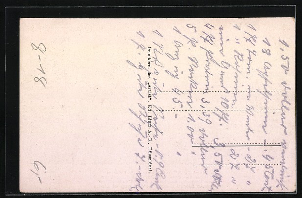 Kapitän Alfred Schneider´s Löwen, Zirkus, Jungtiere, Ansichtskarte ...