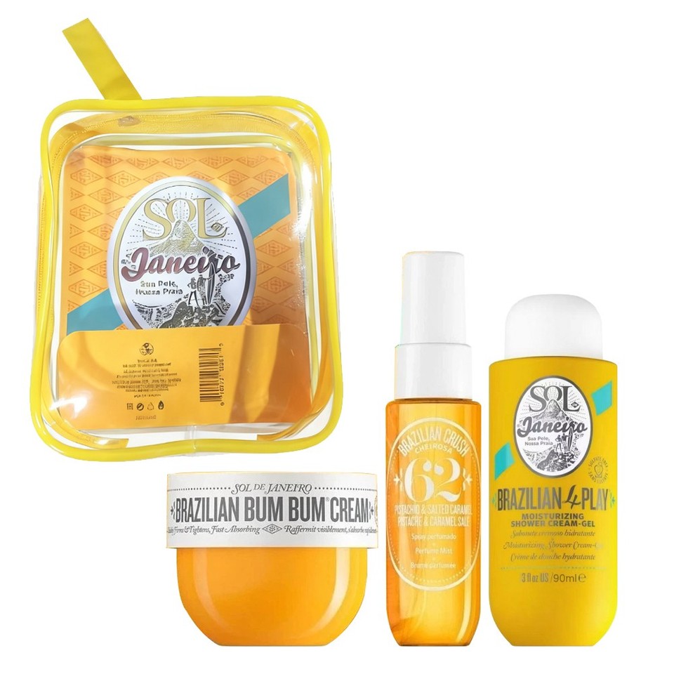 Sol de Janeiro Bum Bum Jet Set GIFT BEAUTY TRAVEL BODY KIT UK HOT SALE ...