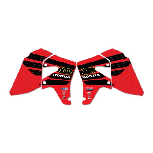 HONDA TEAM 2000-2009 XR 650 XR650 650R XR650R SHROUDS DECALS GRAPHICS ...