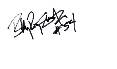 BILLY RAY SMITH SIGNED 3X5 INDEX CARD "54"- CUT AUTOGRAPH | eBay