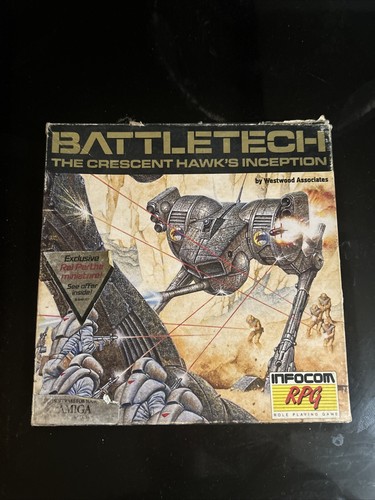 Battletech The Crescent Hawk’s Inception CIB (Amiga) | eBay