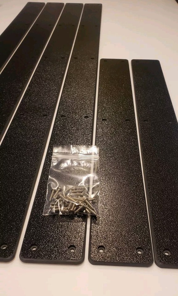 BOAT TRAILER RAIL BUNK SLIDES 48" x 3" PLASTIC SLIDE RAIL NO MORE ...