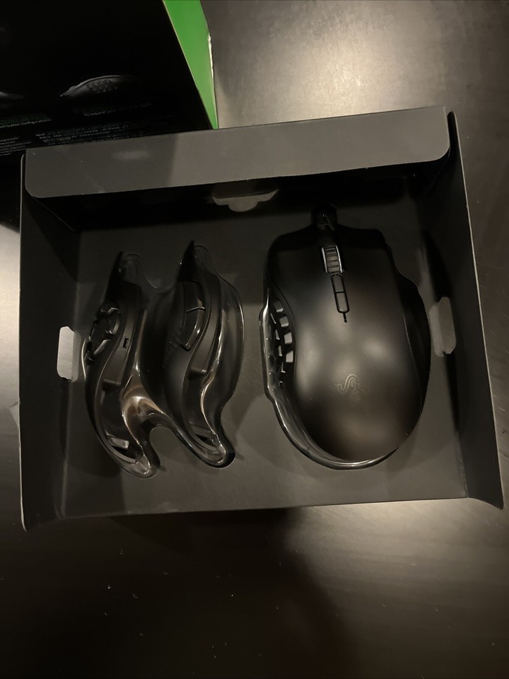 Razer Naga Trinity Chroma Gaming Mouse with Interchangeable Side Plates ...