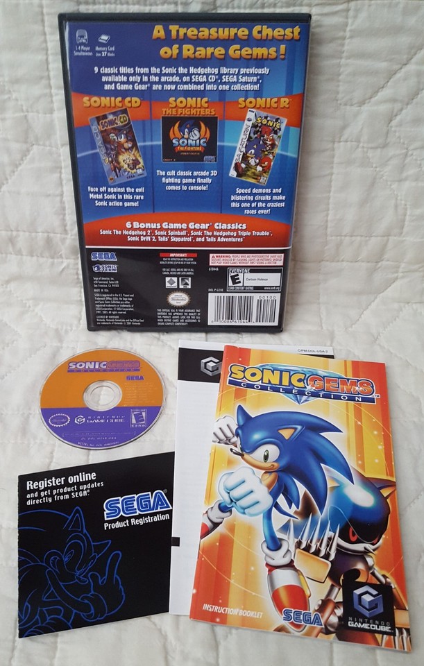 Sonic Gems Collection [GameCube] - CIB 10086610444 | eBay