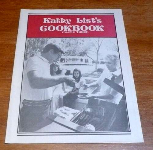 Kathy List's COOKBOOK Volume three Nevada Recipes Vintage B&W | eBay