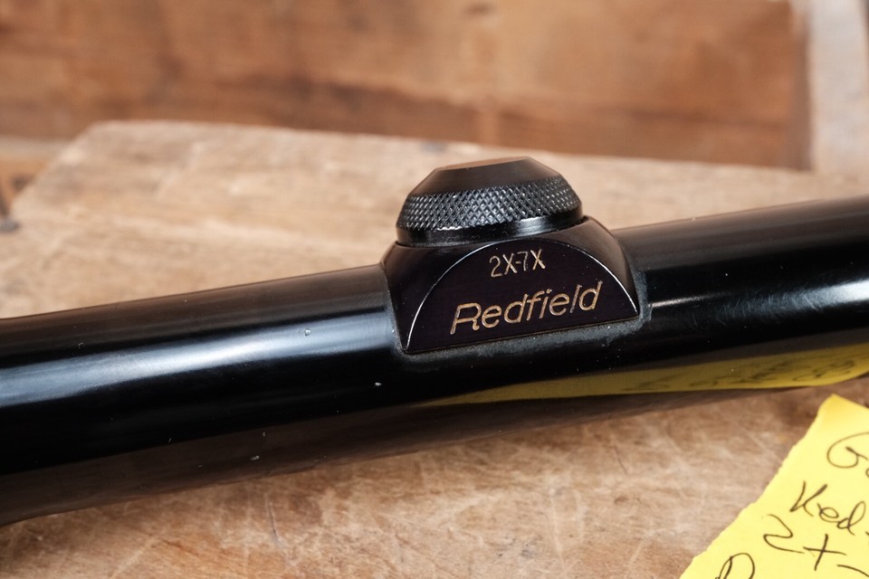 G207 Redfield 2x-7x Gloss Black Scope Duplex Reticle Vintage | eBay