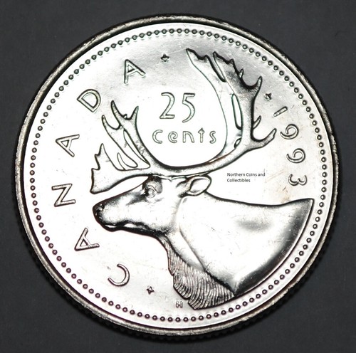Canada 1993 25 cents Nice UNC - BU Canadian Quarter | eBay