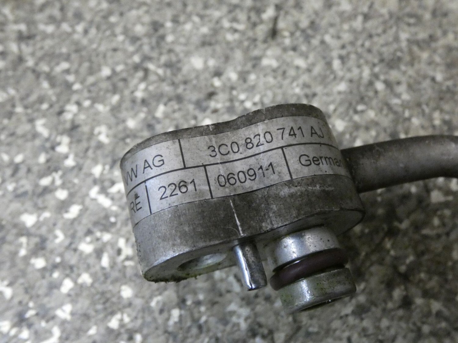 Klimaleitung 3C0820741AJ Klimaschlauch 202Tk VW Passat B7 2.0 TDI 3C 11 ...