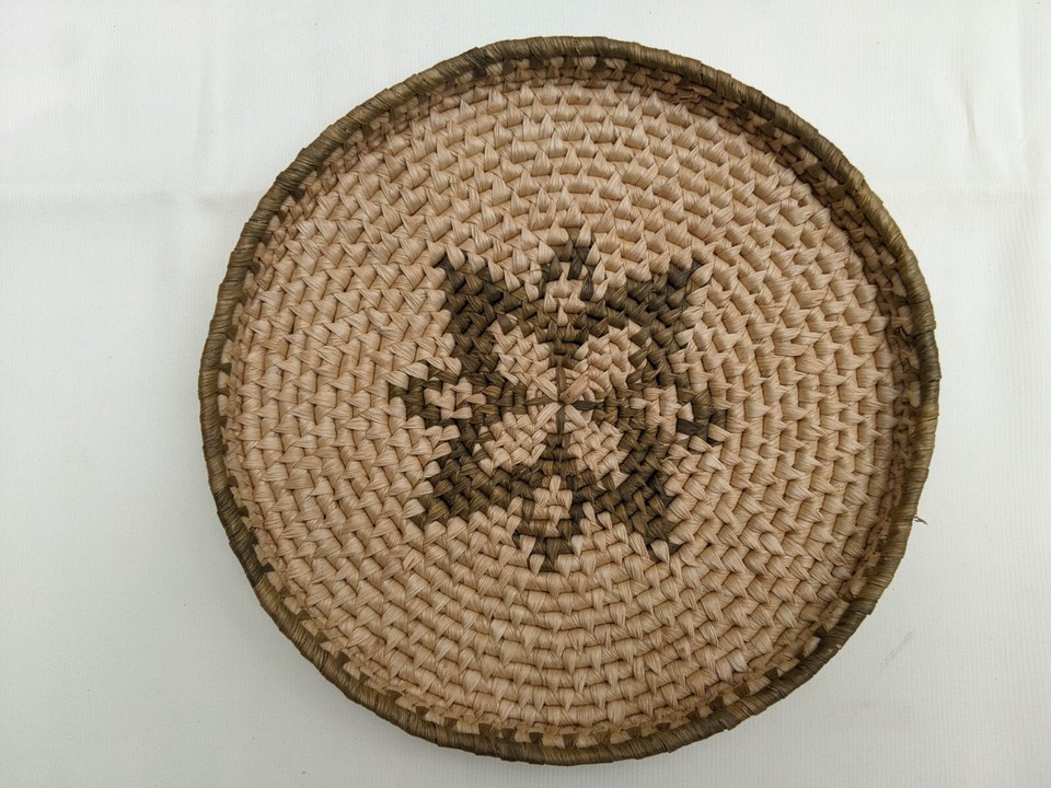 10.5" Fanner Basket in Gullah Sweetgrass Tradition | eBay